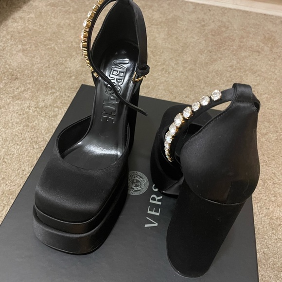 Versace | Shoes | Versace Medusa Platform Heels | Poshmark